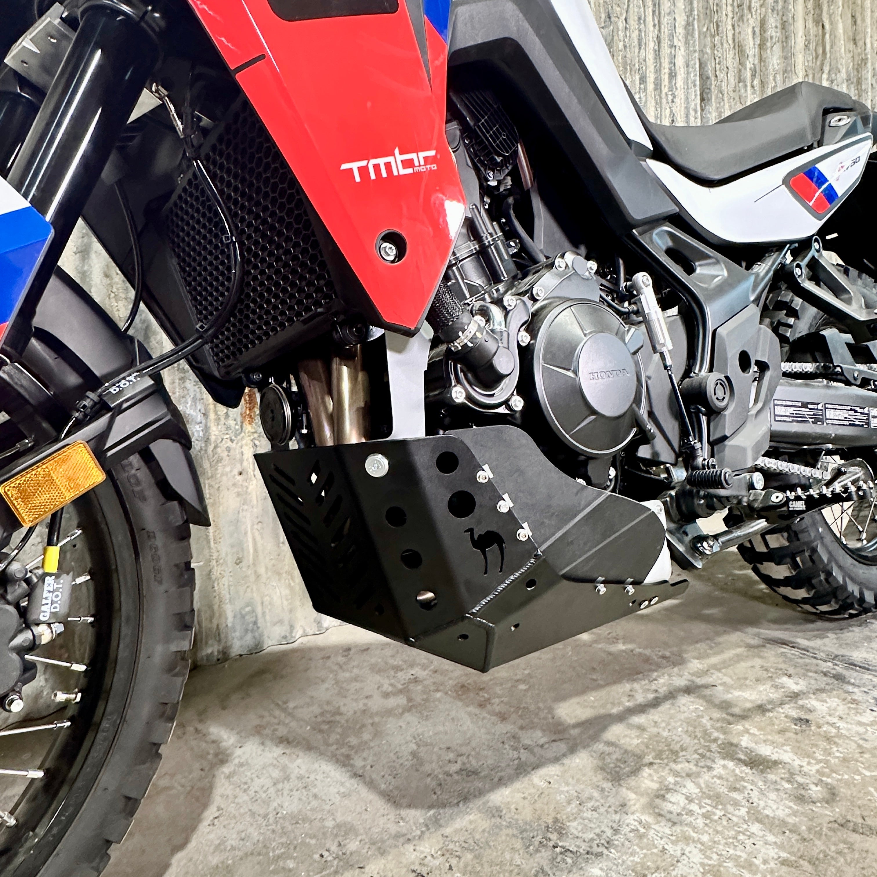 Honda TransAlp Gut Guard Skid Plate – Camel ADV Products LTD