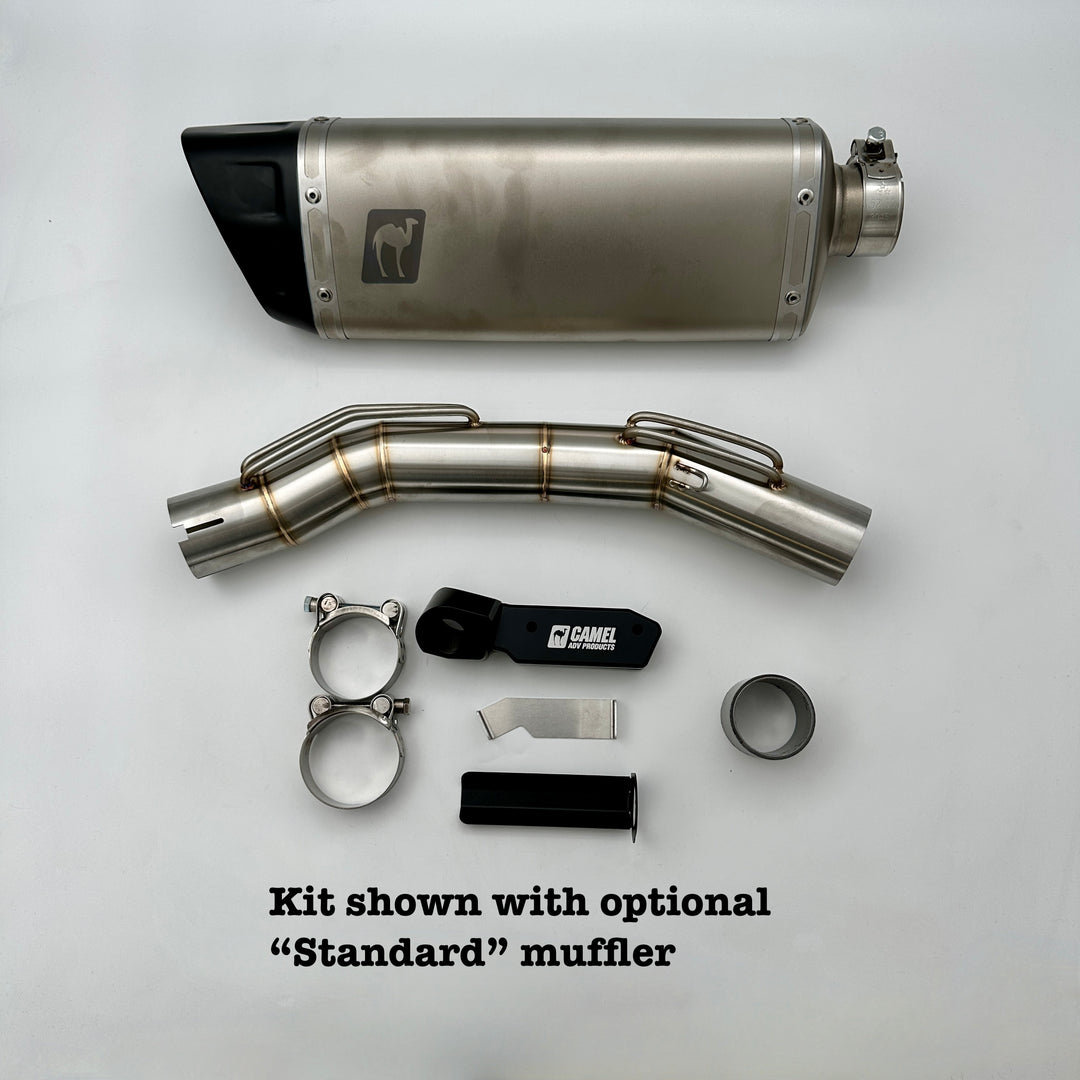 Yamaha 700 Tenere T7 High Mount Exhaust Kit – Camel ADV Products LTD